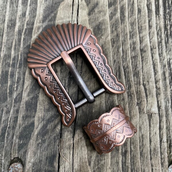 Antique Copper Buckles - Etsy