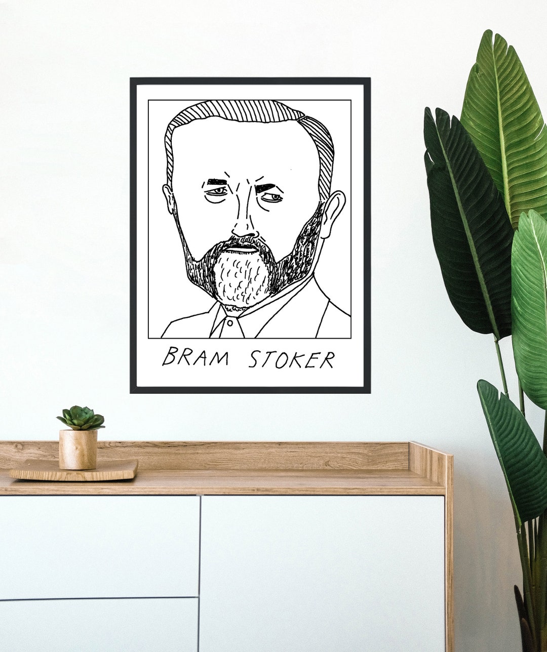 Badly Drawn Authors - Bram Stoker - Poster / Print - BUY 2 GET 3RD FREE ...