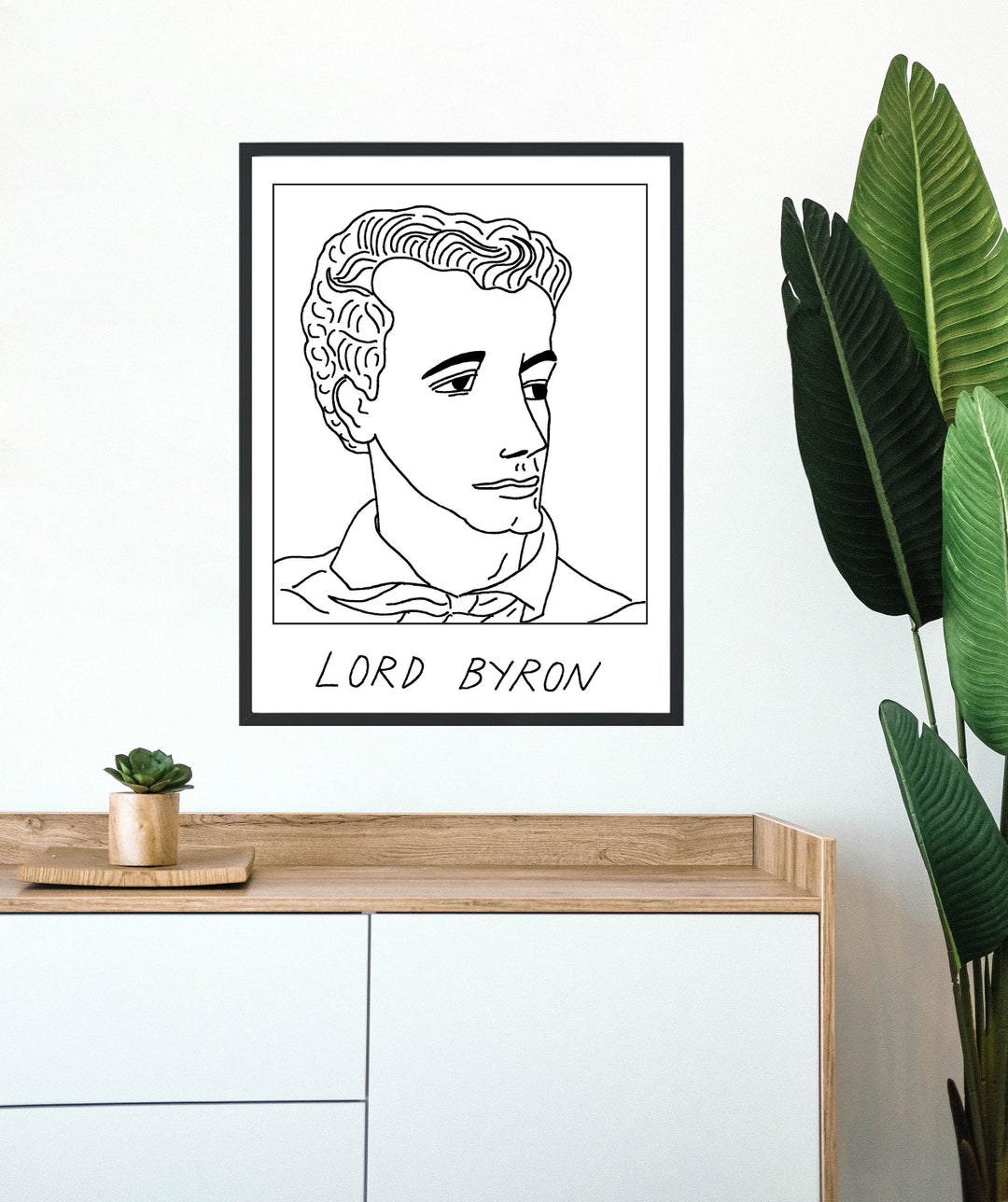 Badly Drawn Authors - Lord Byron - Poster / Print - BUY 2 GET 3RD FREE ...
