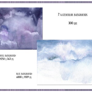 Dreams Watercolor Clipart, Watercolor Planets PNG, Unique Sky ...