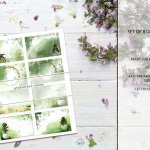 Printable Labels With Watercolor Illustrations, Botanical, Digital ...