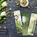 Digital Bookmarks "my Secret Places", Printable PNG Bookmark, Green ...