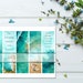 Printable Bookmarks With Watercolor Illustrations, Sea, Ocean Design ...