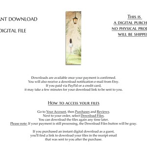 Digital Bookmarks "my Secret Places", Printable PNG Bookmark, Green ...