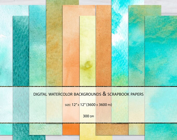 Printable Bookmarks With Watercolor Illustrations Sea Ocean - Etsy