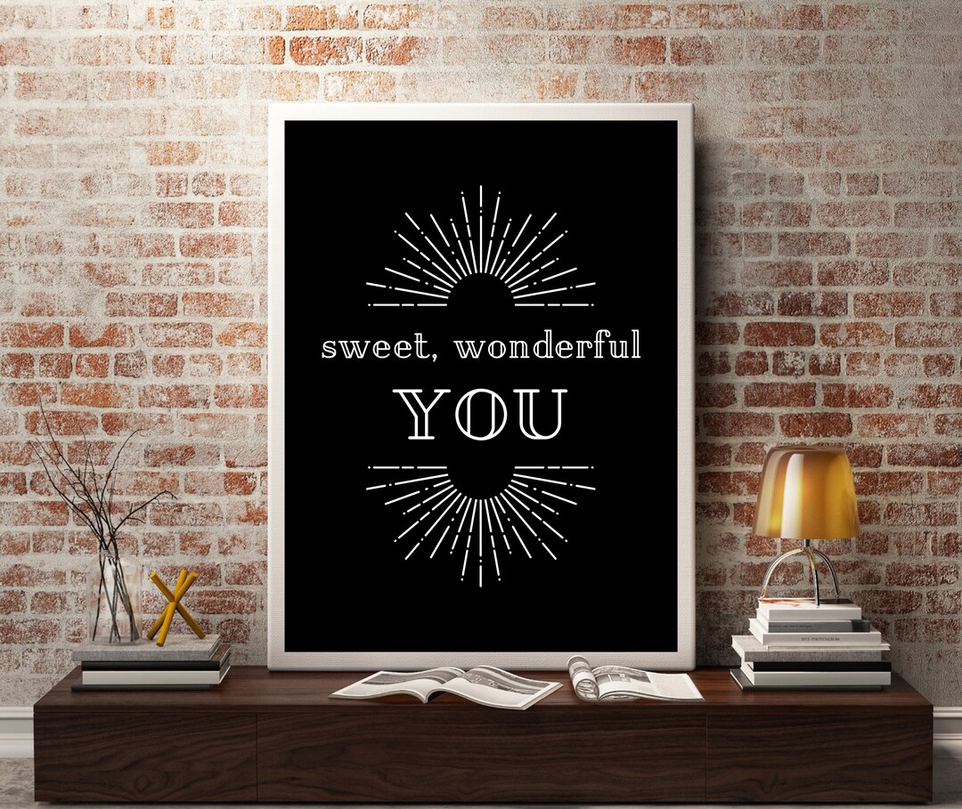 Sweet, Wonderful You Wall Art Digital Download Fleetwood Mac You Make ...
