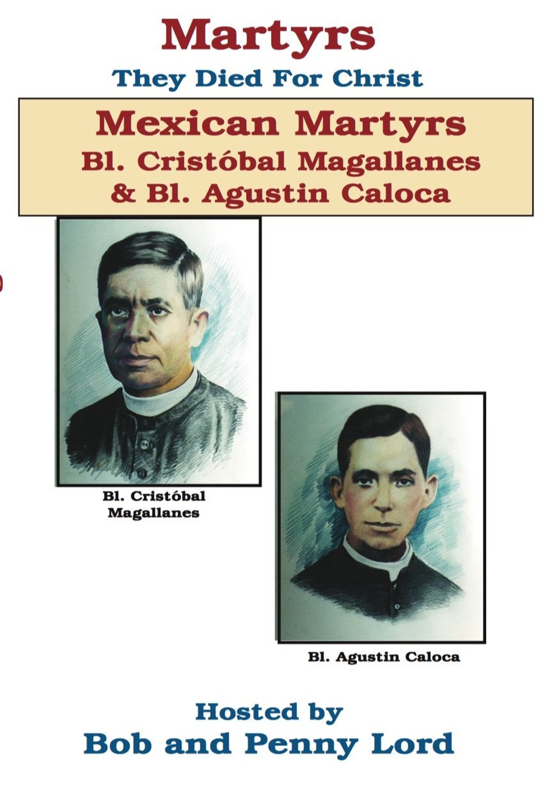 Mexikanische Märtyrer Saint Cristobal Magallanes und Saint Agustin ...