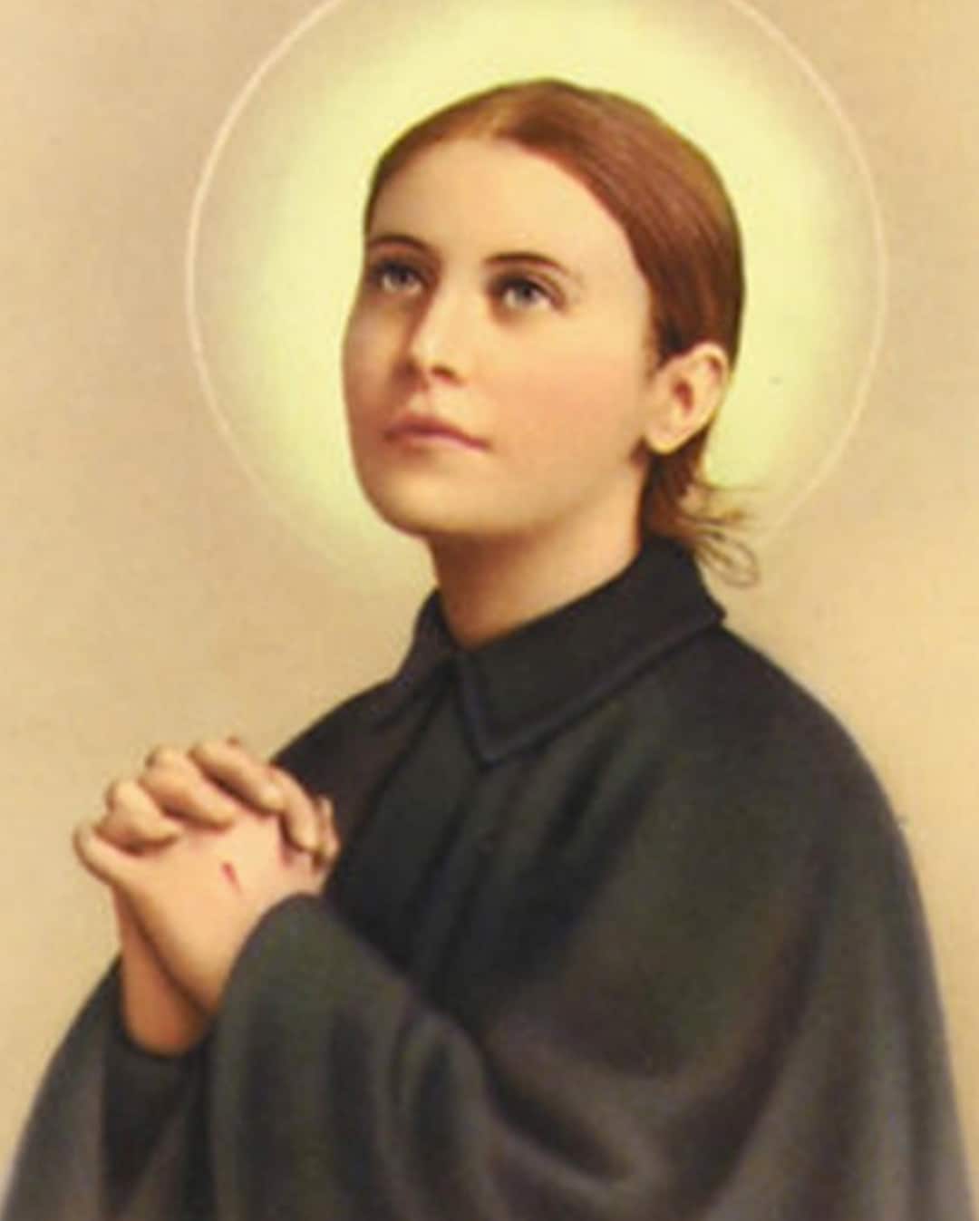 Saint Gemma Galgani 8 by 10 Print - Etsy