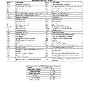 PA Dermatology Handbook + ICD-10 & CPT Code List - Etsy