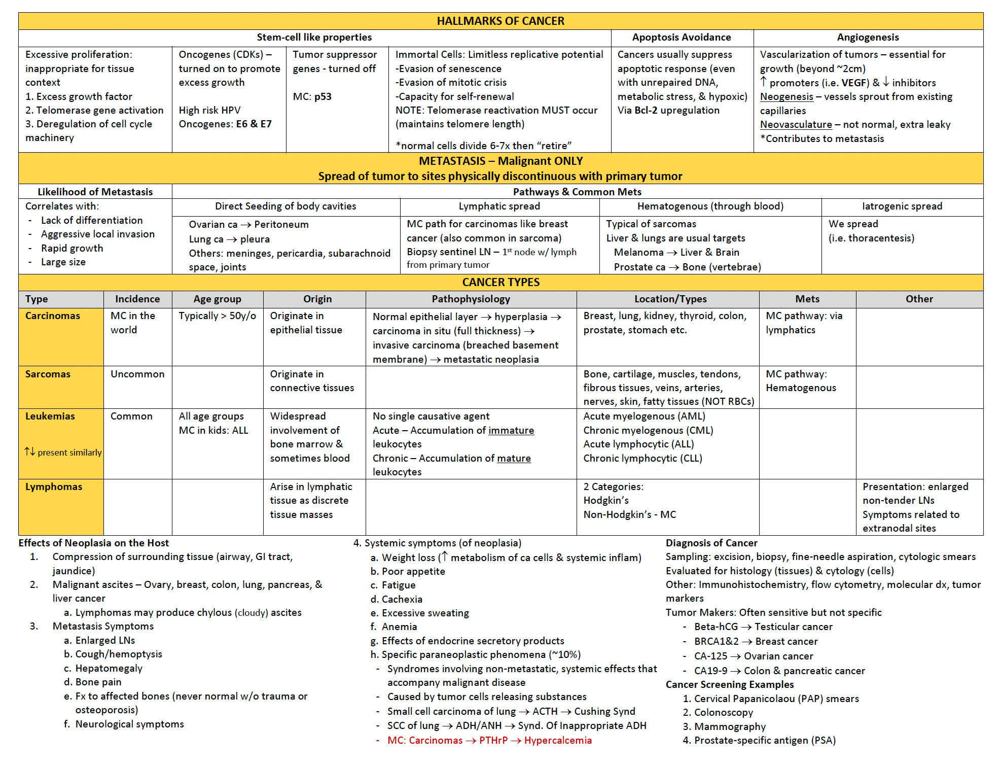 PA Pathophysiology Chart BUNDLE - Etsy