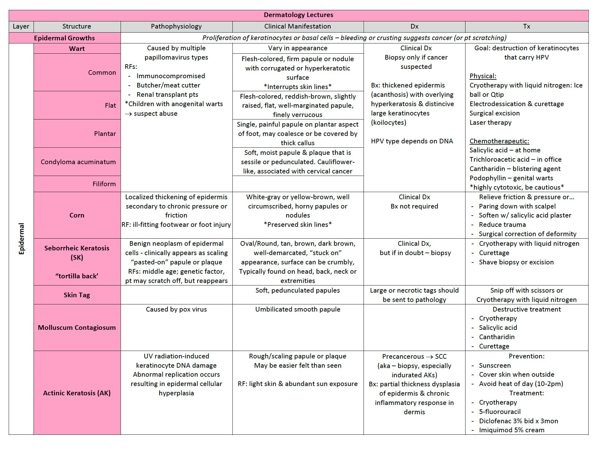 PA Dermatology Handbook + ICD-10 & CPT Code List - Etsy