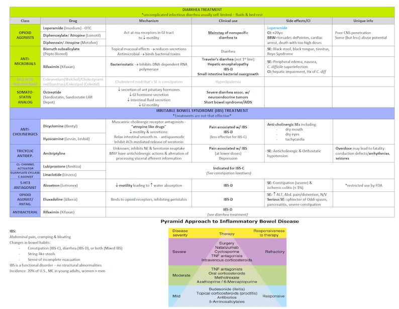 PA Pharmacology Complete Chart Set - Etsy