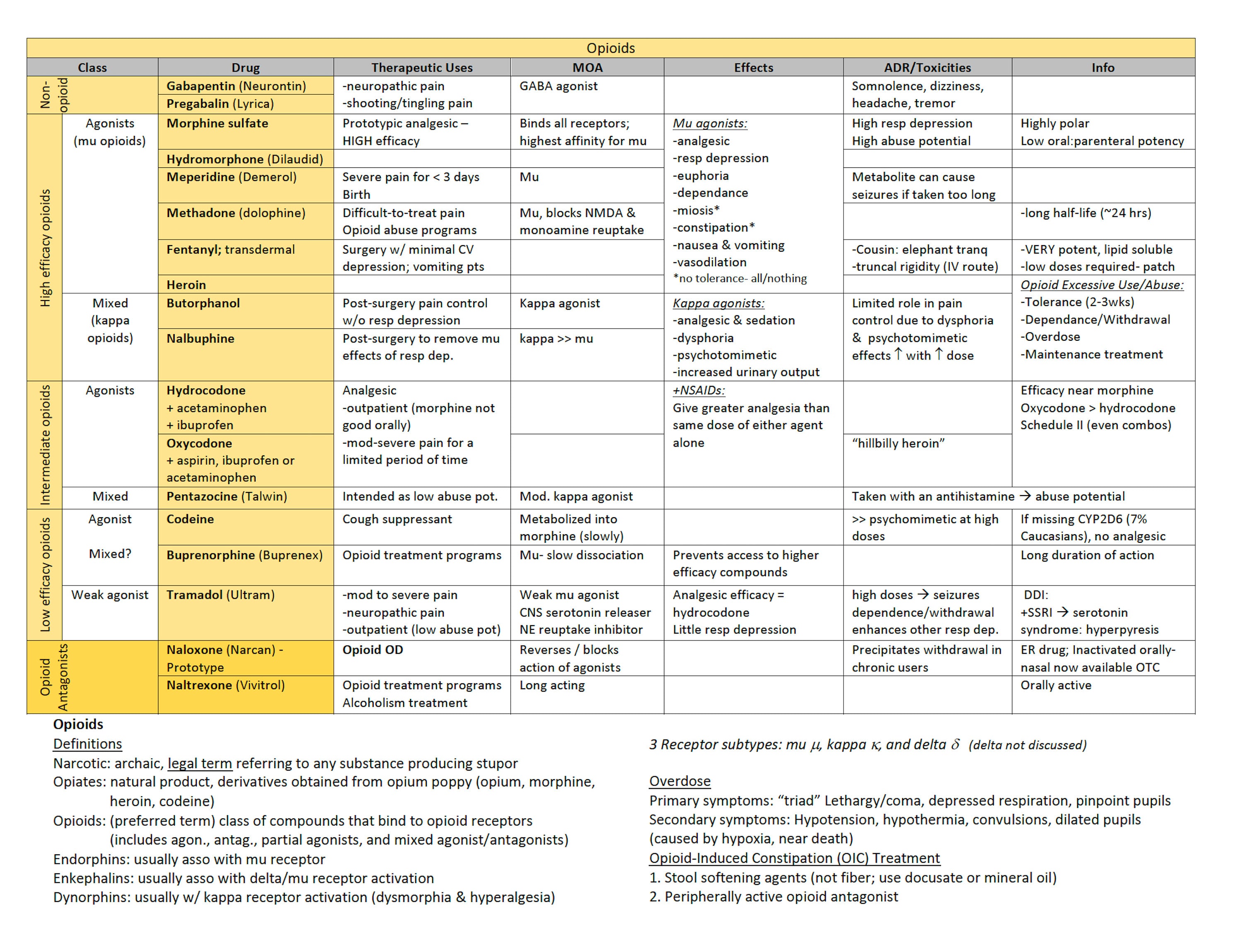 PA Pharmacology Complete Chart Set - Etsy