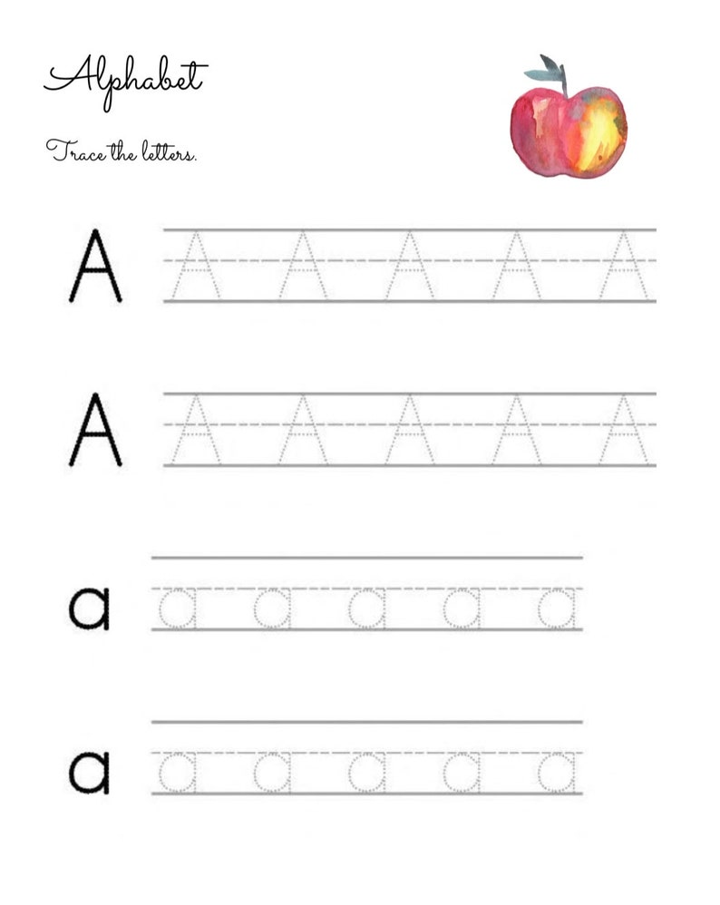 Kindergarten Worksheets - Etsy