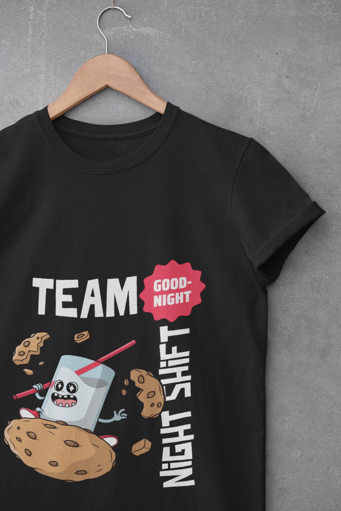 Night Shift Fast Food Workers Teamwork Unisex Tee,team Night Shift T ...