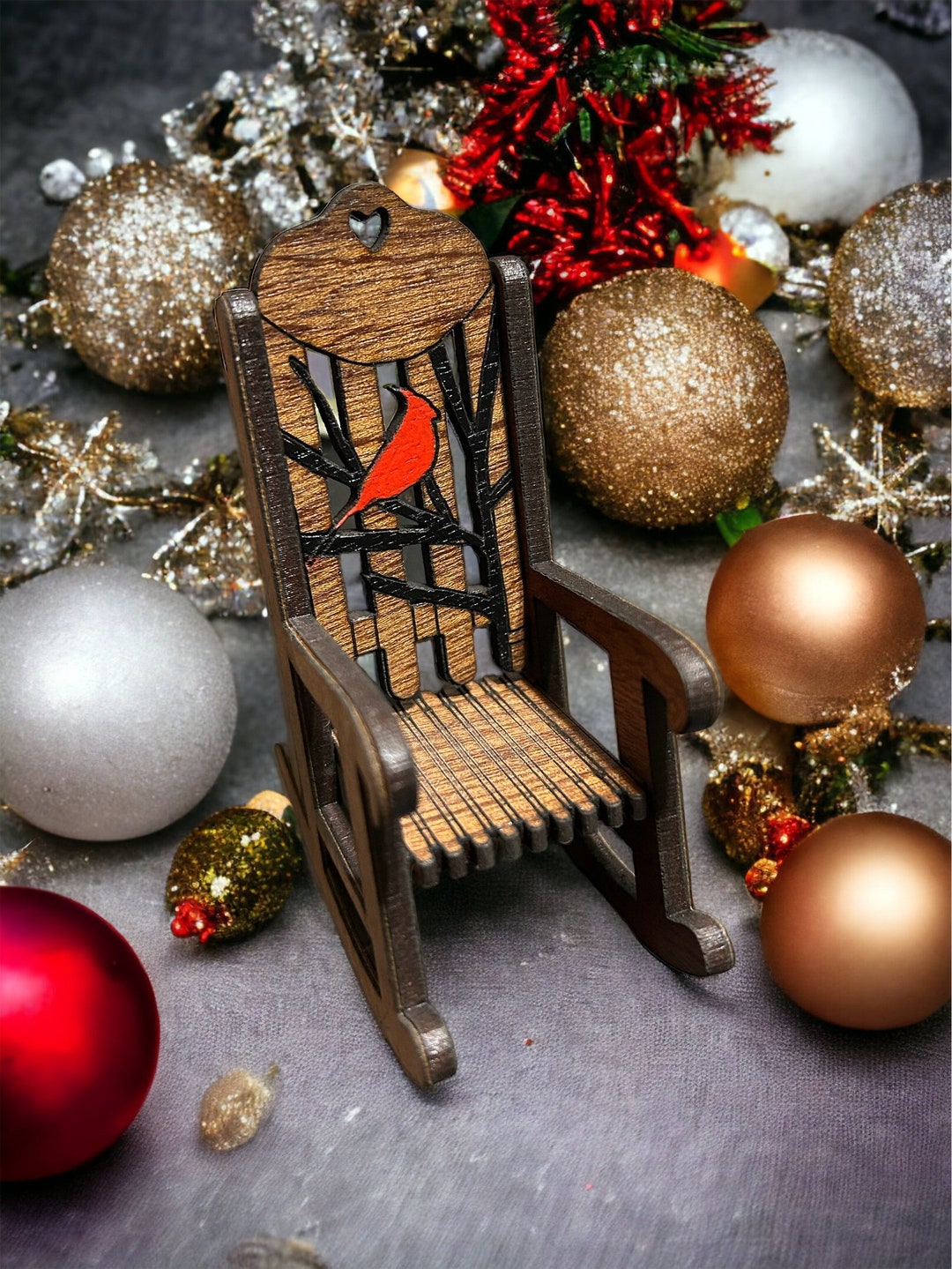 Wooden Memorial Rocking Chair; Personalized; Lost Friend or Loved One ...