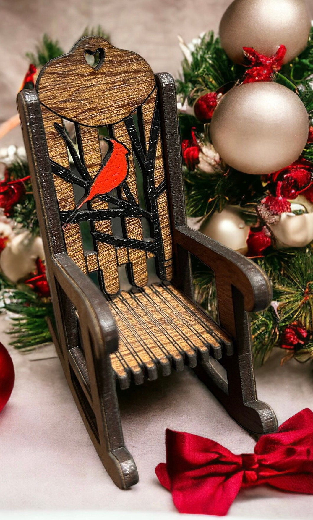 Wooden Memorial Rocking Chair; Personalized; Lost Friend or Loved One ...