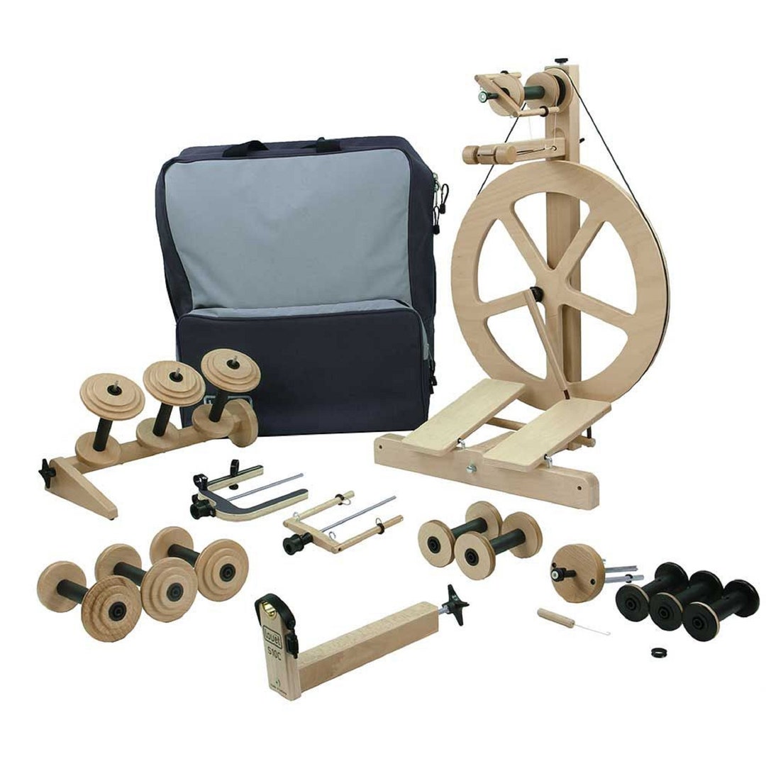 Louet S10 Fully Loaded Spinning Wheel Package - Etsy