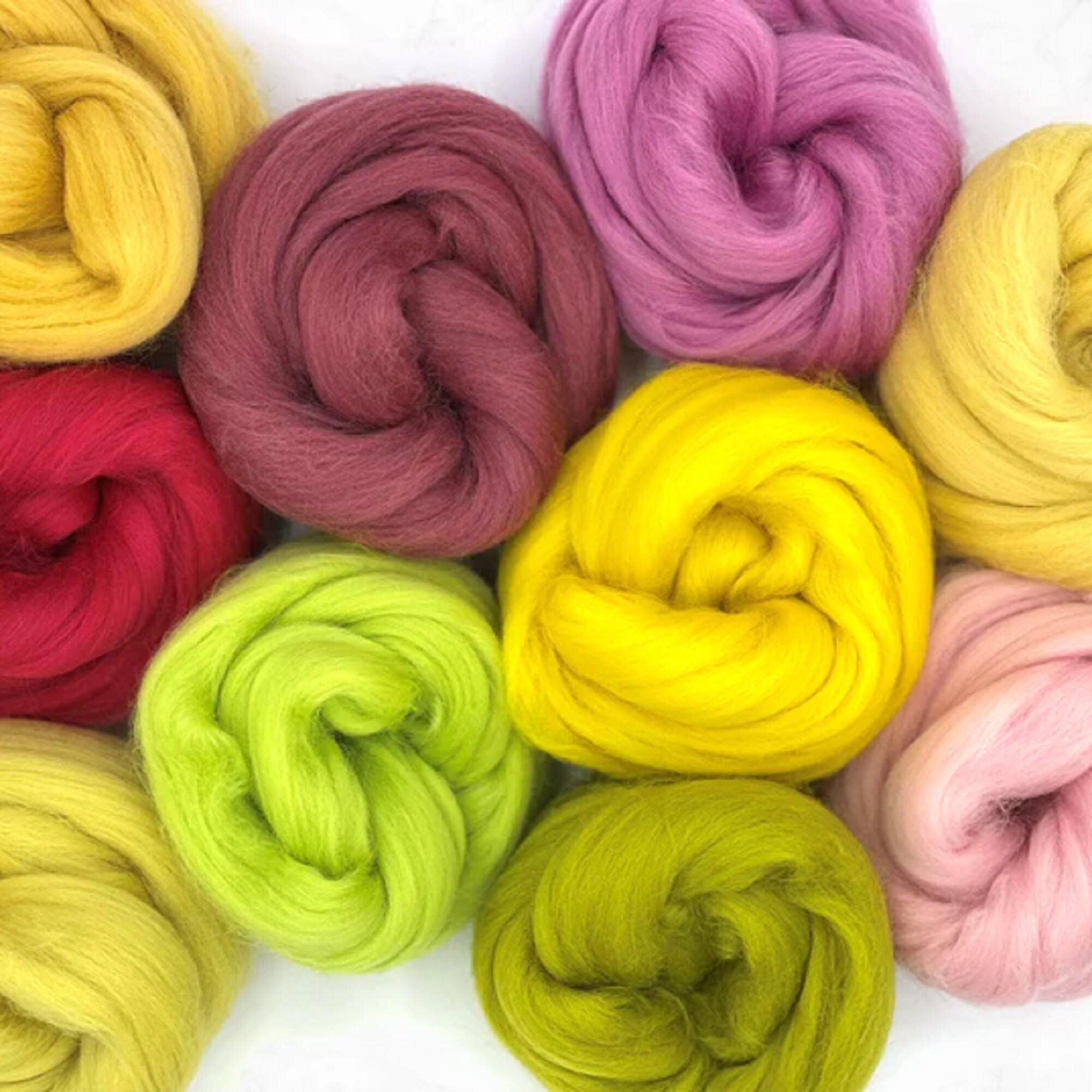 Mixed Merino Wool Variety Pack | Perfect Wool Roving for Spinning ...