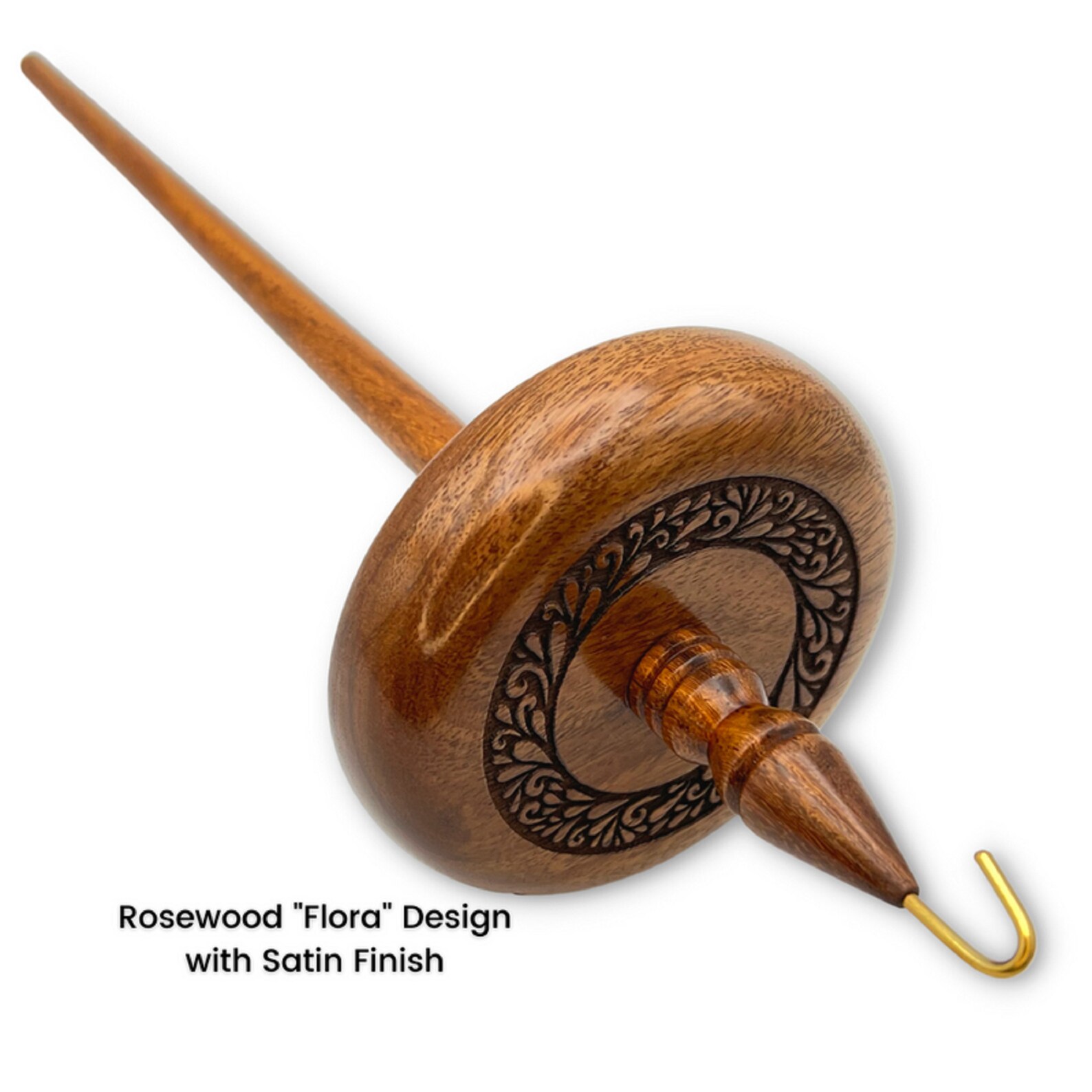 Revolution Fibers Premium Rosewood Top Whorl Drop Spindle for - Etsy