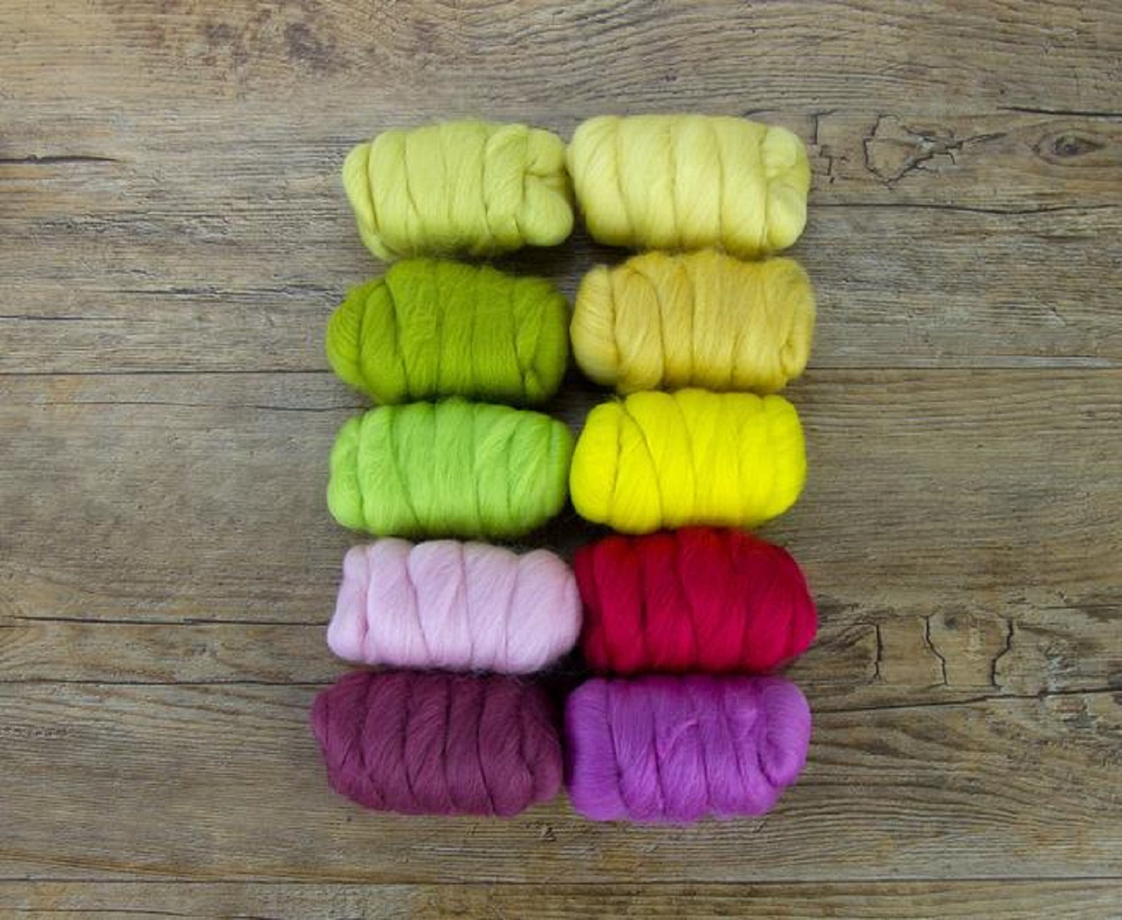 Mixed Merino Wool Variety Pack | Perfect Wool Roving for Spinning ...