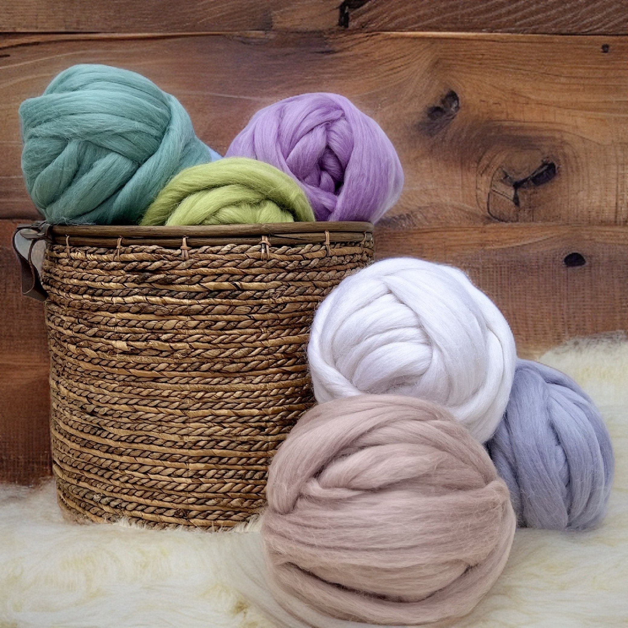 Dyed Corriedale Wool Combed Top - Ruby | 8 Ounce Bundle | Revolution ...