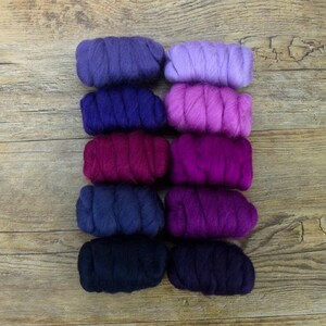 Mixed Merino Wool Variety Pack | Perfect Wool Roving for Spinning ...
