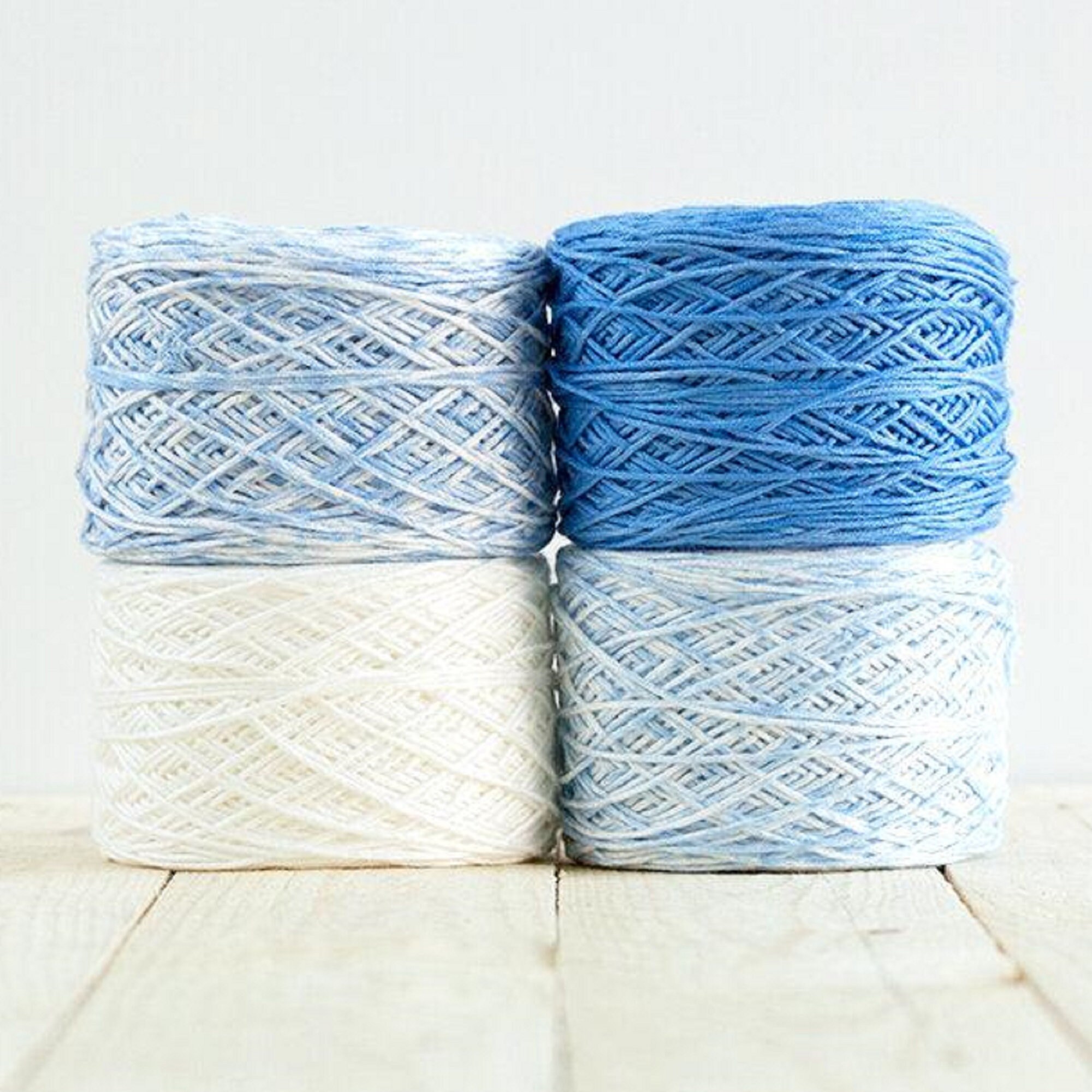 Baby Blanket Kit Baby Bloom Gradient Yarn Kit Revolution Fibers - Etsy