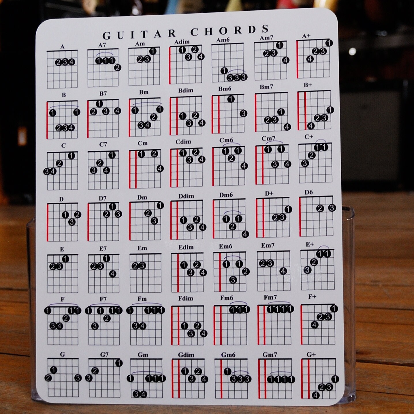 6 Sample Basic Guitar Chord Charts Free Sample Example