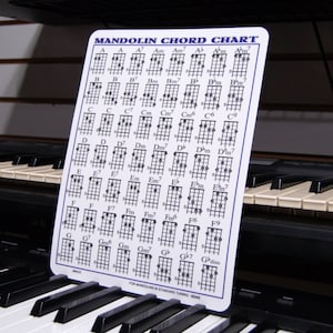 Mandolin Chord Chart for Mandolin - Etsy