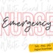 Emergency Nurse Svg, ER Png, ER Svg, Medical Svg, Svg for Shirt, Nurse ...