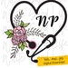 Nurse Practitioner Svg, NP Svg, Stethoscope Svg, Medical Svg, Nurse Png ...