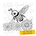Bee Svg, Sunflower Svg, Daisy Svg, Bee Sublimation Design, Digital File ...