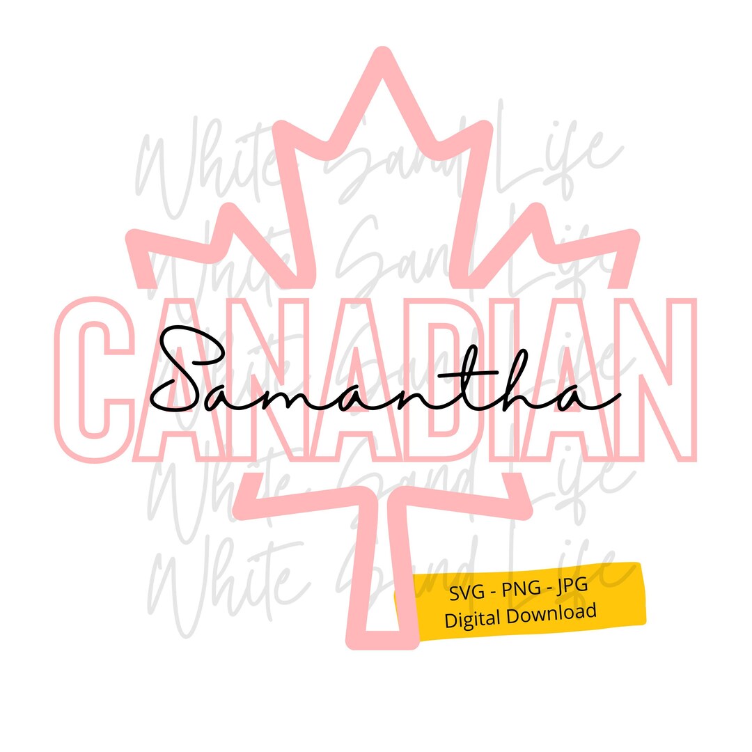 Personalized Canadian Svg, Canada Png, Maple Leaf Svg, Not for Sale Svg ...