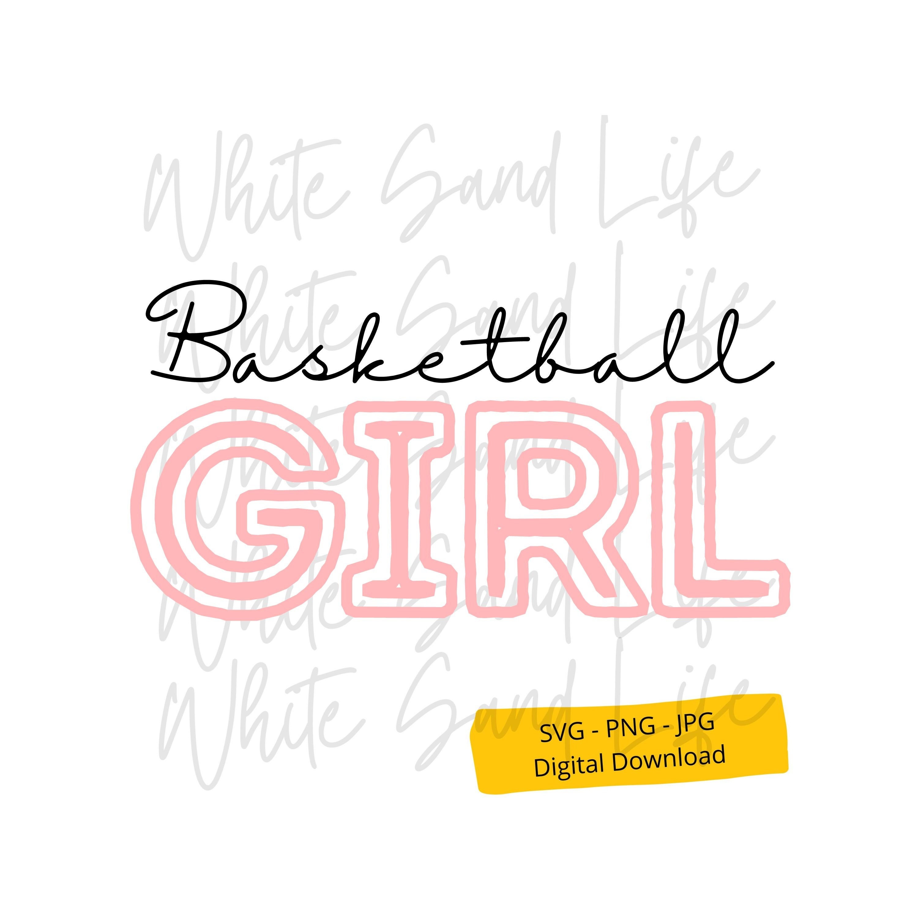 Basketball Girl Svg, Basketball Png, Basketball Player Svg, Basketball ...