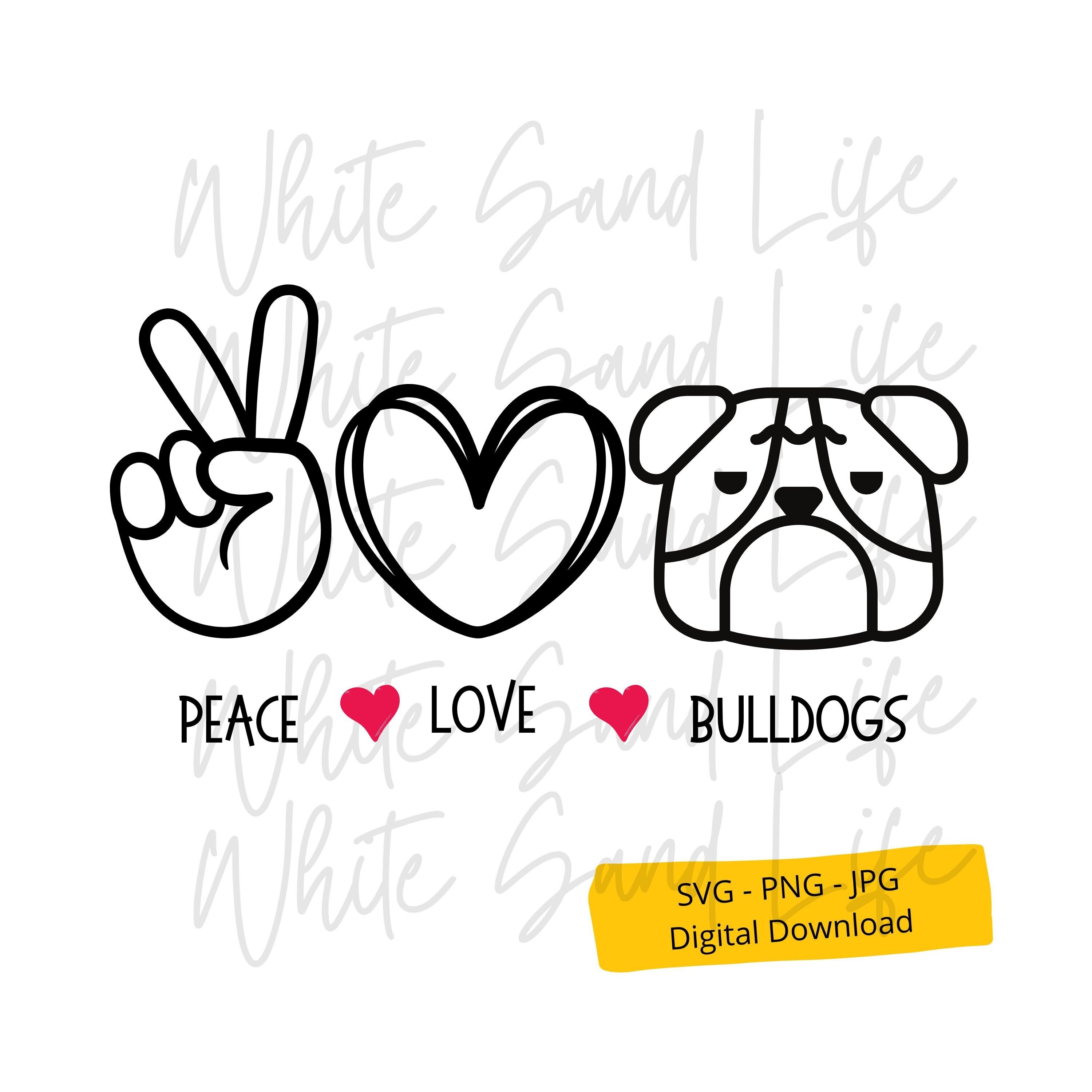 Bulldog Svg Bull Dog Mom Png French Bulldog Svg Dog Lover - Etsy