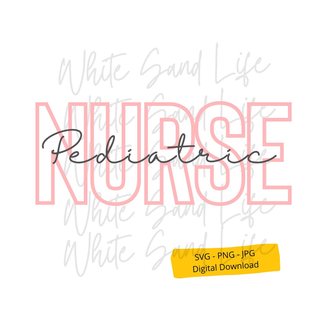Pediatric Nurse Svg, PN Png, Nurse Svg, Future Nurse Svg, L and D Nurse ...