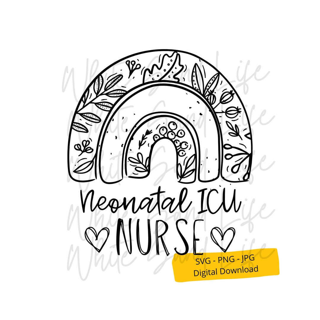 Neonatal ICU Nurse Svg, NP Png, Nurse Svg, Future Nurse Svg, Emergency ...