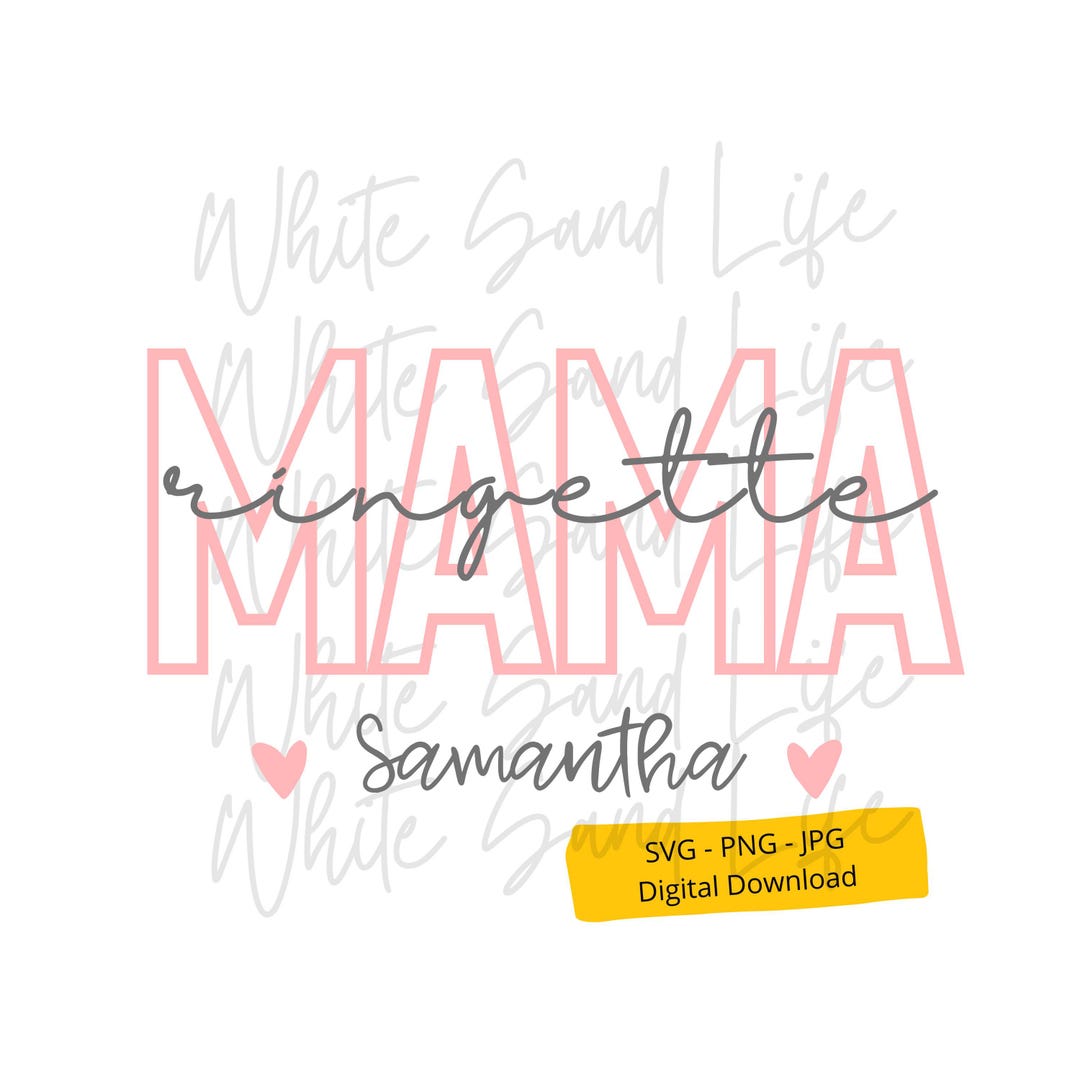 Personalized Ringette Mama Svg, Ringette Mom Png, Mom Life Svg, Hockey ...