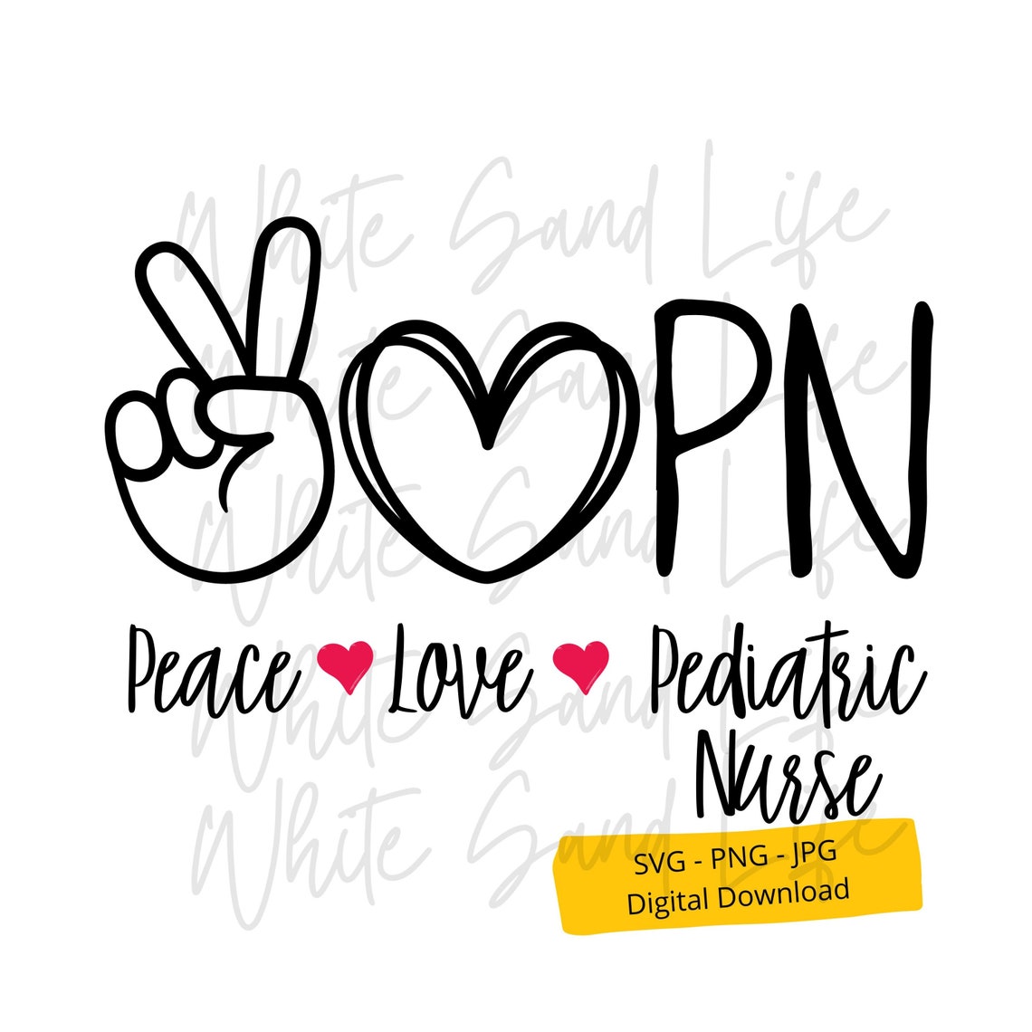 Pediatric Nurse Svg, PN Png, Nurse Svg, Future Nurse Svg, L and D Nurse ...