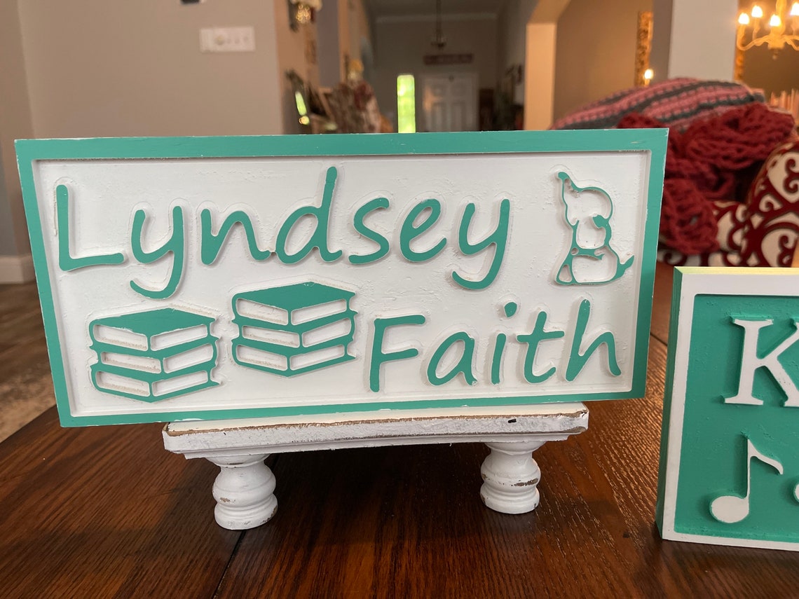 Kids Name Sign | Etsy