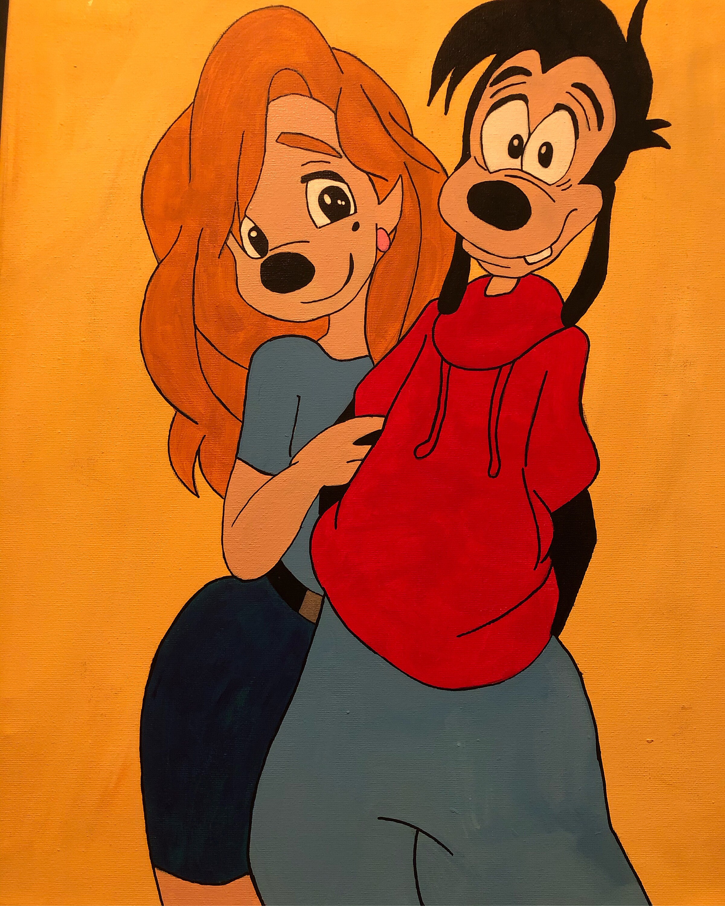 Goofy Movie Canvas Art - Etsy