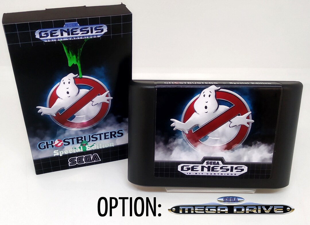 Ghostbusters Special Edition Sega Genesis Mega Drive Etsy 8269
