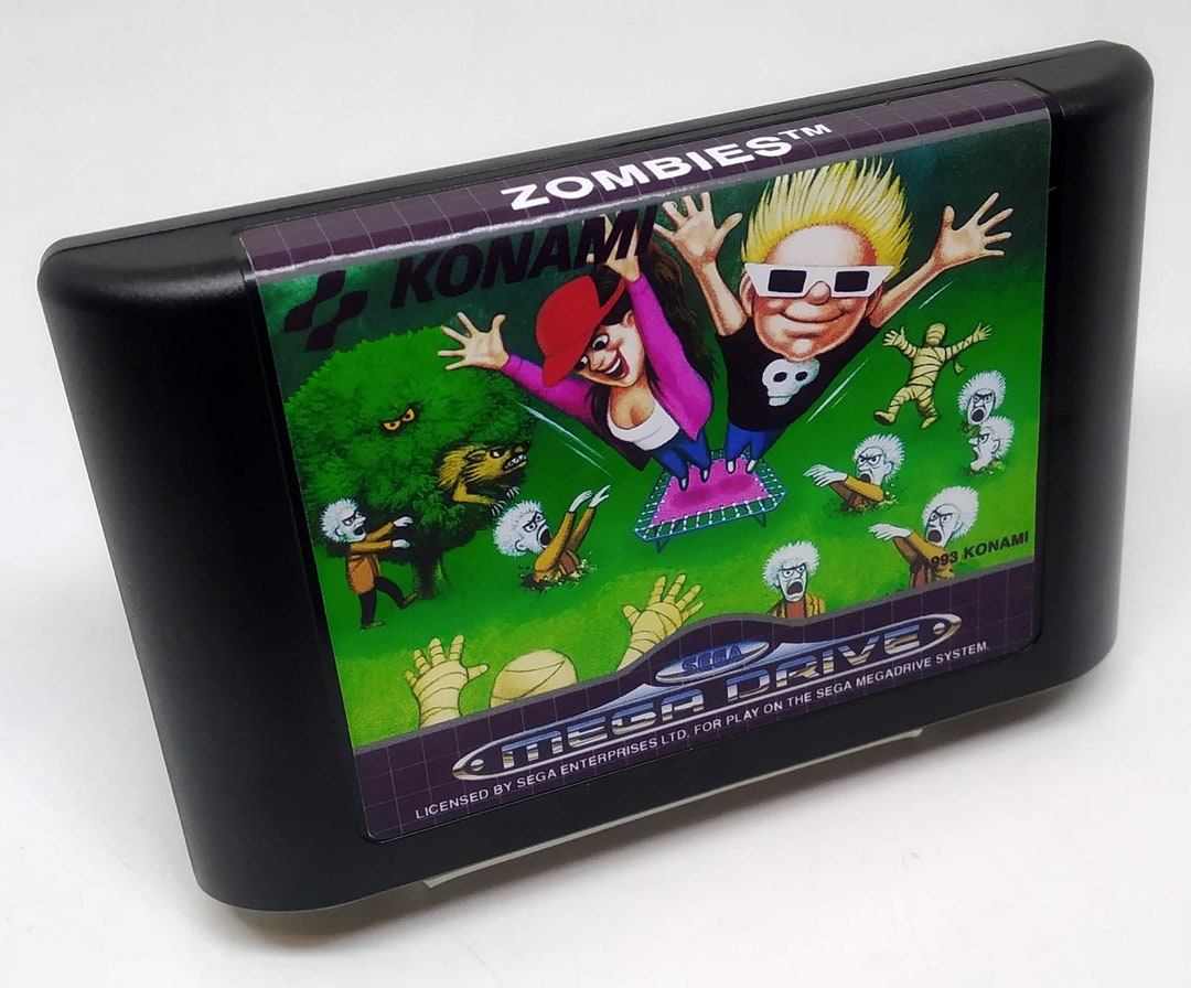 Zombies zombies Ate My Neighbors SEGA Mega Drive Genesis - Etsy