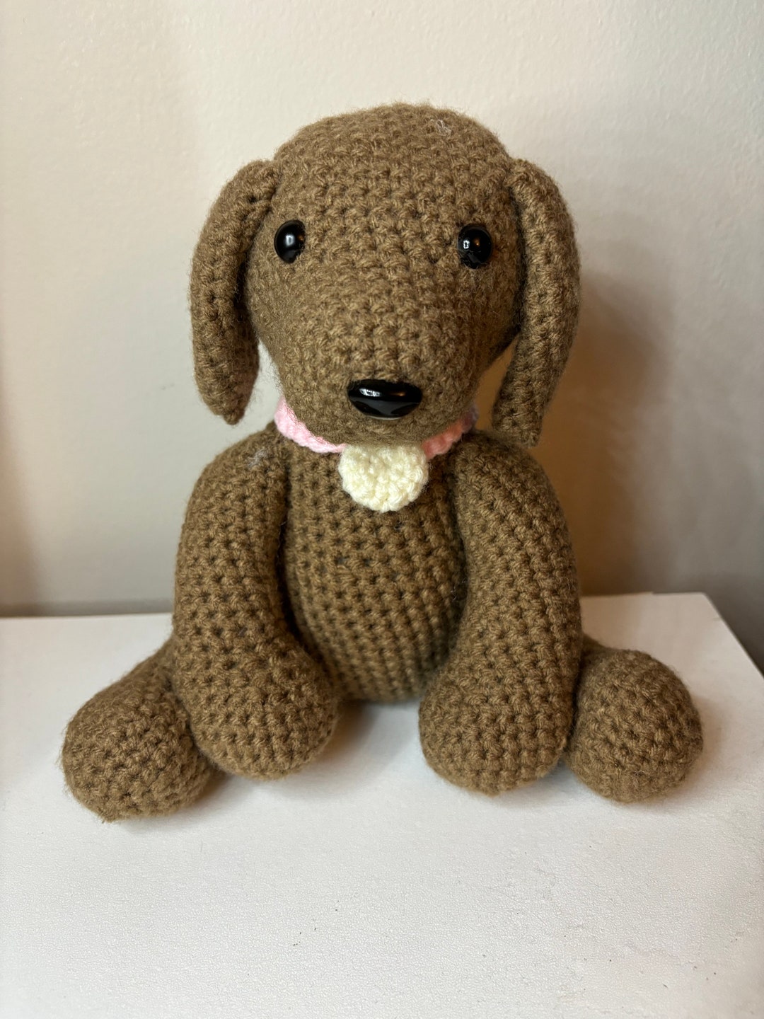 Crochet Labrador Retriever Stuffed Animal- Finished Product - Etsy