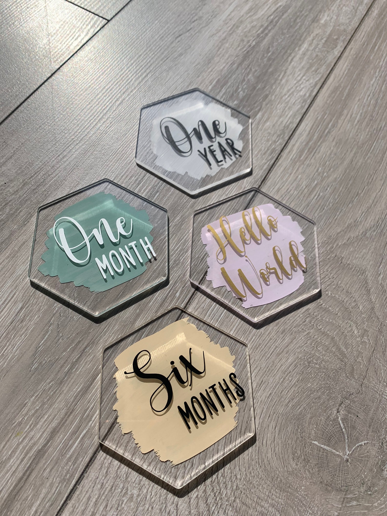 Baby Milestone Signs - Etsy