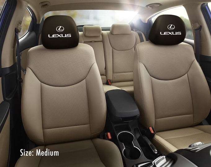 Lexus Headrest Covers 2PC - Etsy