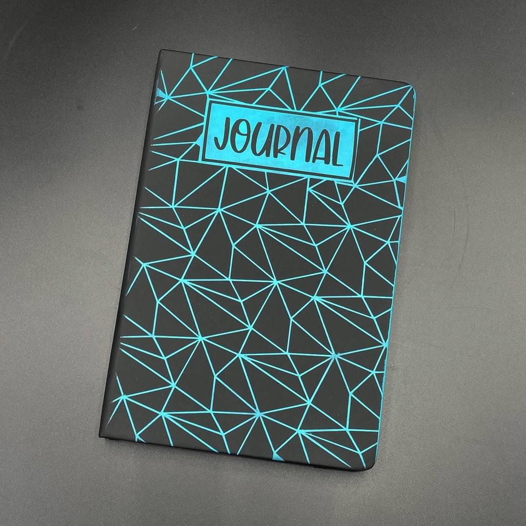 Geometric A5 Journal (customizable) - Etsy UK