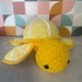Lemon Turtle Crochet Plush - Etsy