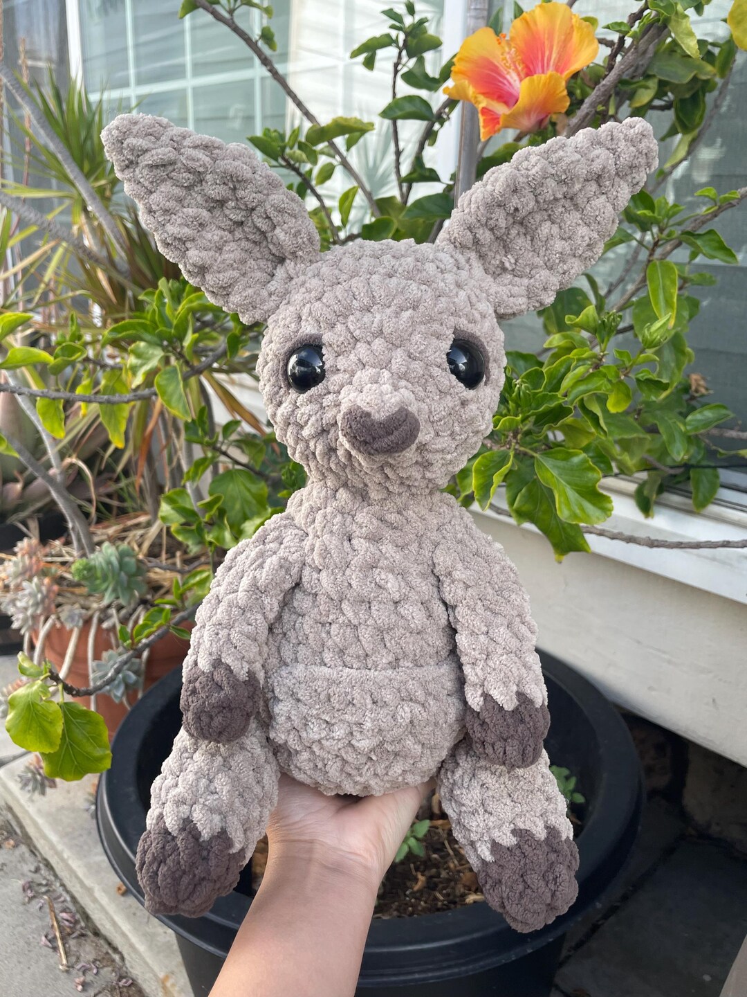 Riley the Kangaroo Crochet Plush - Etsy